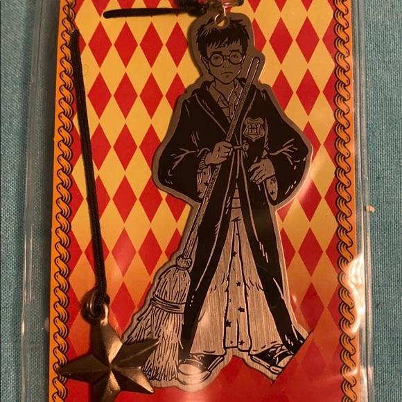 Scholastic | Office | Vintage Harry Potter Collectible Metal Bookmark ...